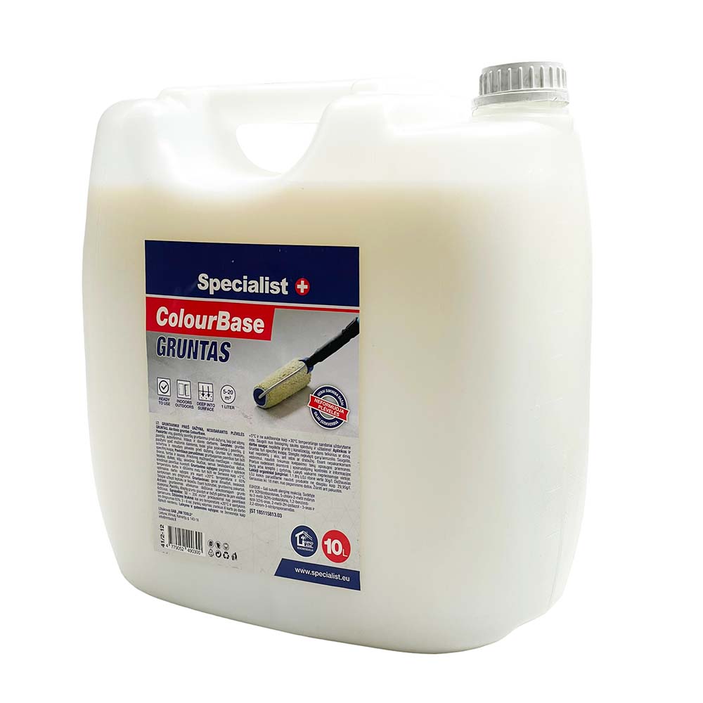 SPECIALIST+ primer COLOUR BASE, 10L | rmtools.eu